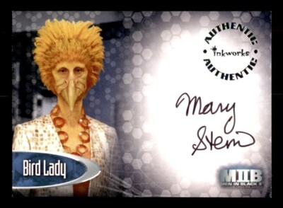 2002 Inkworks Men In Black II Mary Stein Authentic Autograph Card A6 | eBay