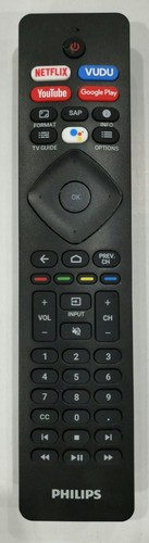 NEW Original Philips Google TV & Android TV Remote Control URMT47CND001 ...