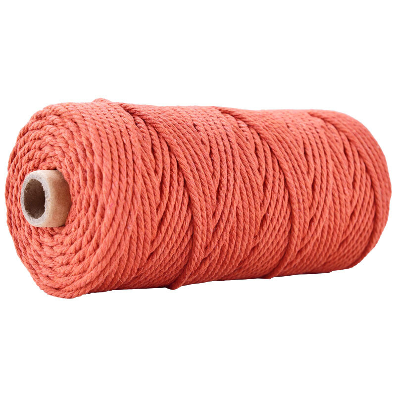 Artisan Macrame Rope 100% Natural Cotton Twisted Cord Craft String DIY ...