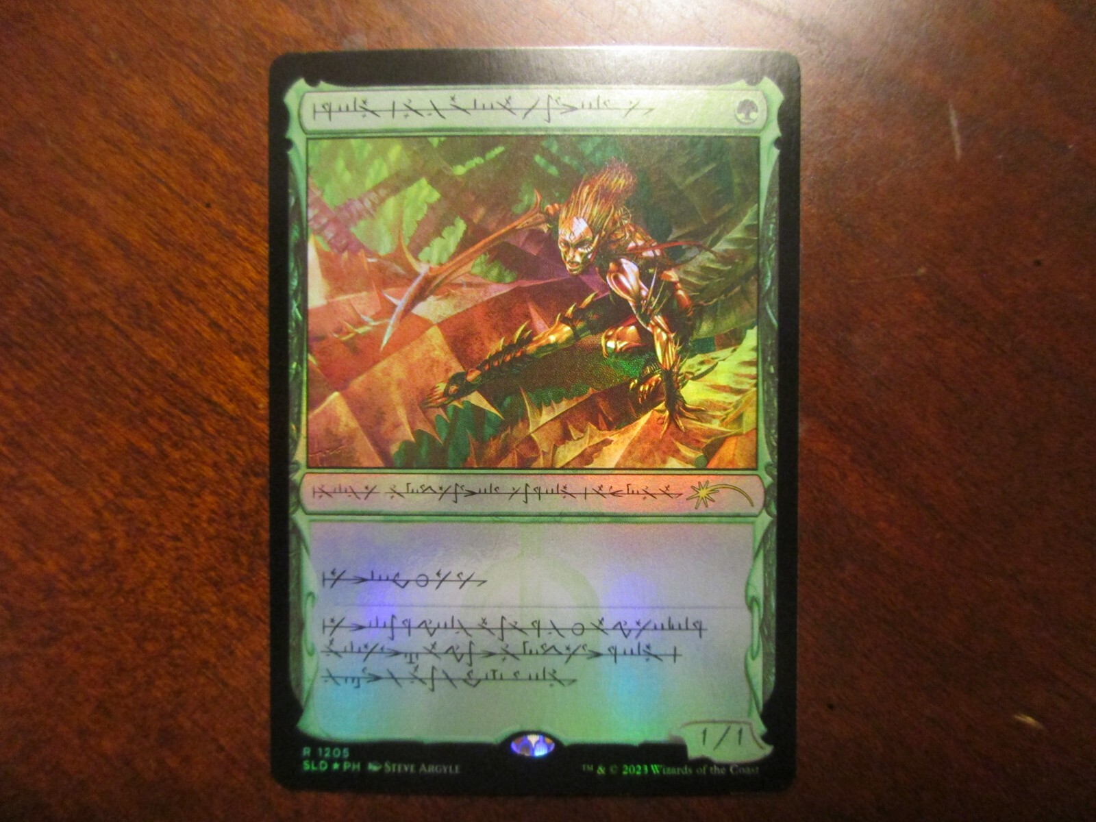 Magic The Gathering Secret Lair Foil GLISTENER ELF 1205 MTG | eBay