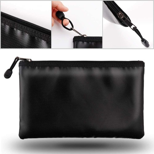2000℉ Fire Proof money Bag Fireproof Document Pouch Waterproof Safe ...