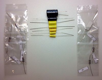 RCA 45 RECORD PLAYER 6EY3 A B D or E AMPLIFIER REBUILD KIT PLEASE READ ...