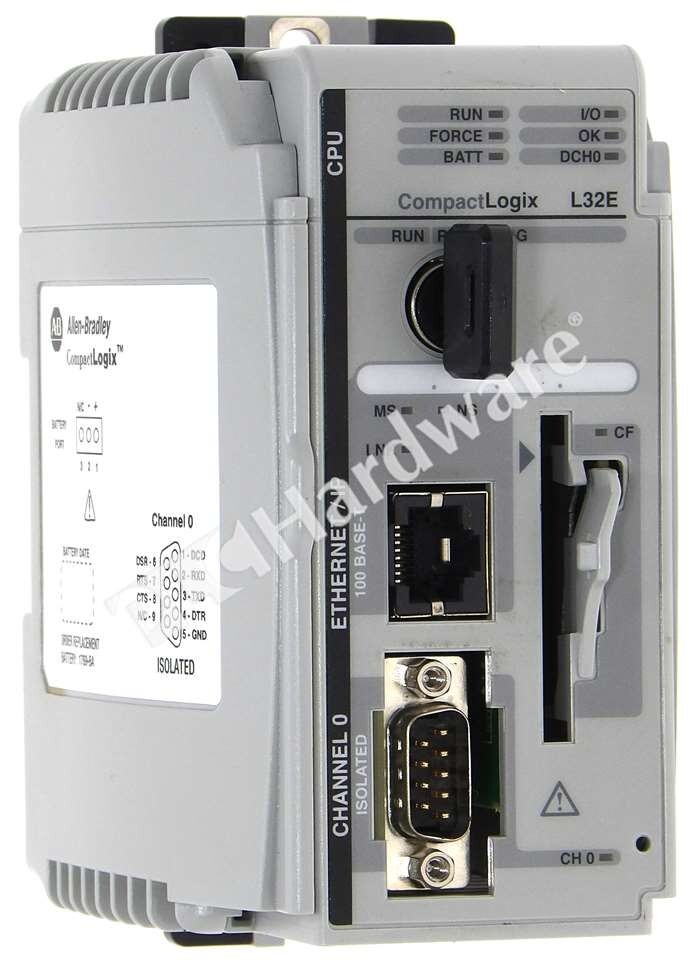 Allen Bradley 1769-L32E /B CompactLogix 750KB Memory EtherNet/Serial ...