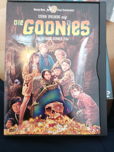 DVD RARITÄT: STEVEN SPIELBERG zeigt DIE GOONIES (1985) Warner im ...