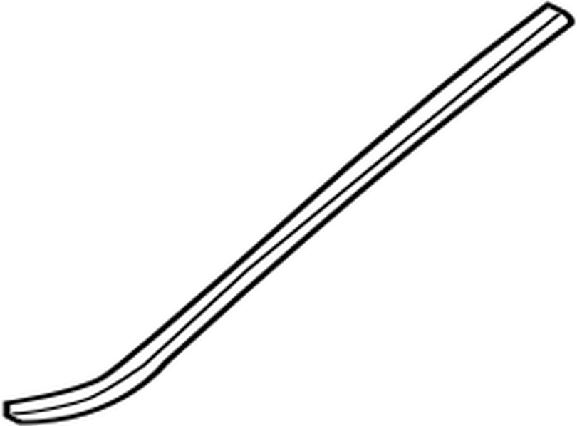 75533-0C040 Toyota Moulding, windshield, outside rh 755330C040, New ...