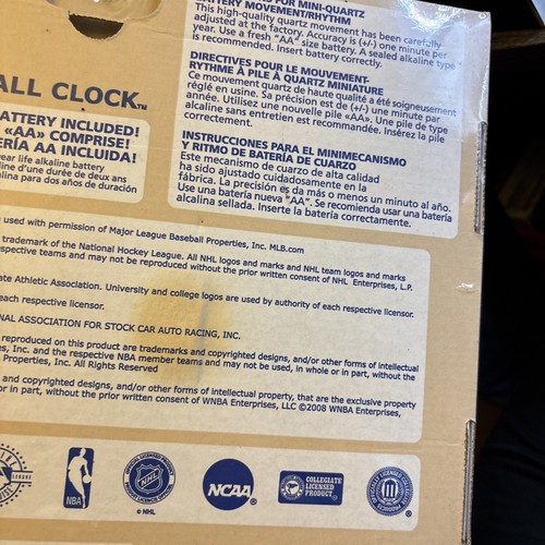 Dallas Mavericks Jersey Wall Clock Brand New Sealed Wincraft | eBay