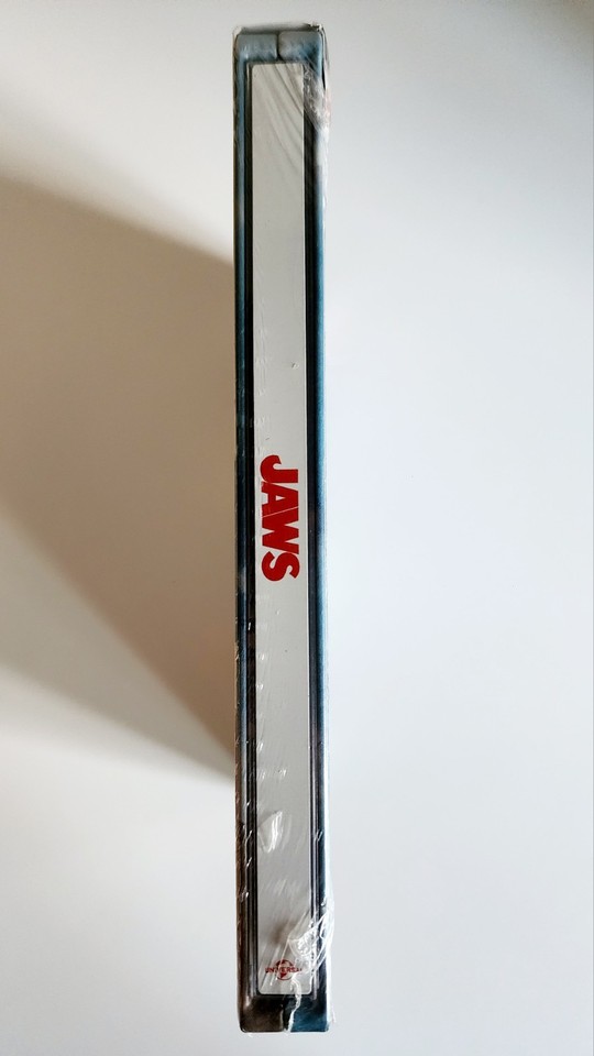 Jaws 50th Anniversary Steelbook: 4K, Blu Ray, Digital New Mint US Ships ...