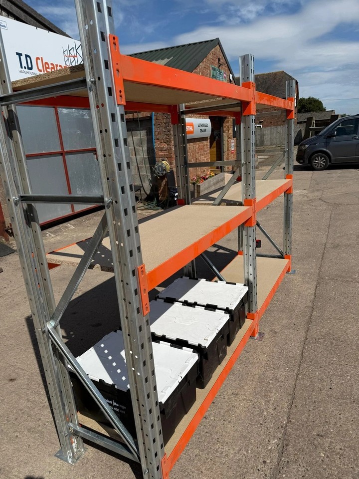 PSS Pallet Racking Warehouse Storage 2000mm Uprights 1350mm Beams ...
