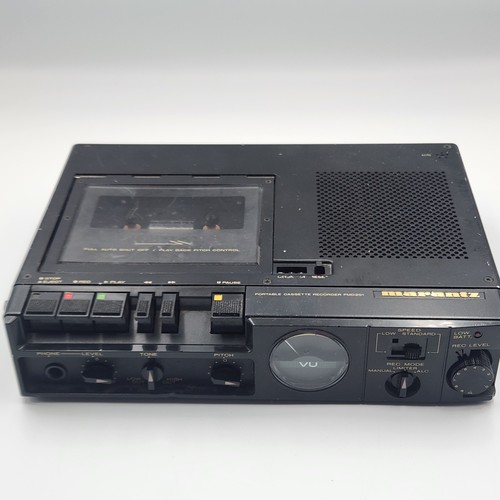 Marantz PMD201 Portable Cassette Recorder Player Tested Works – No ...