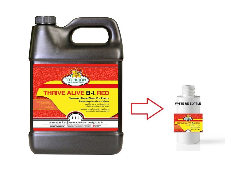 Thrive Alive B1 RED GREEN U Choose Custom Size "READ LISTING" SAVE W/ BAY HYDRO | eBay