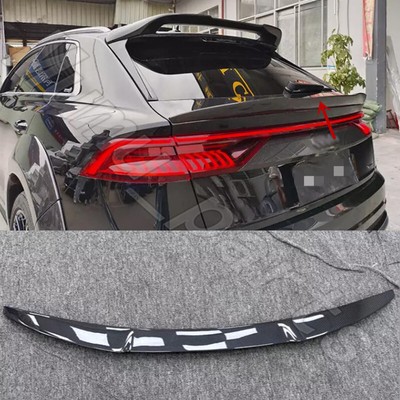 For Audi Q8 SQ8 2019-2023 Real Carbon Fiber Rear Tail Trunk Spoiler ...