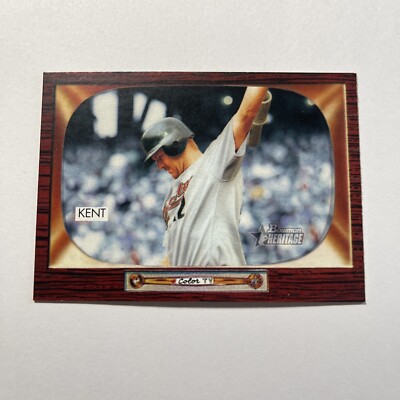 2004 Bowman Heritage Jeff Kent Houston Astros Card #175 | eBay