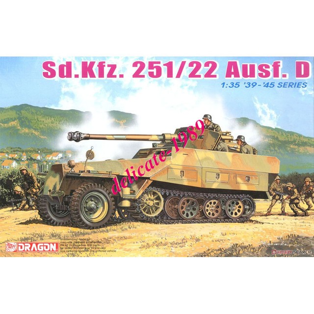 Dragon 6248 SdKfz 251/22 Ausf.d 1 35 for sale online | eBay