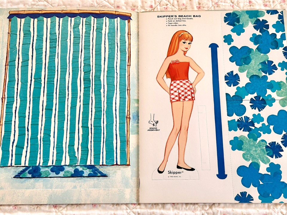 ORIGINAL Vintage Skipper Doll Paper Dolls Mint Condition | eBay