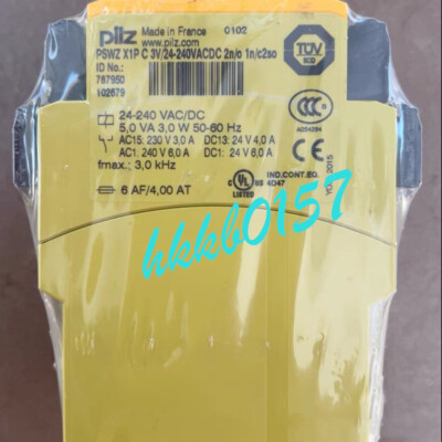 PSWZ X1P C 3V/24-240VACDC 2n/o 1n/c 78795 PILZ safety switch FedEx/DHL ...