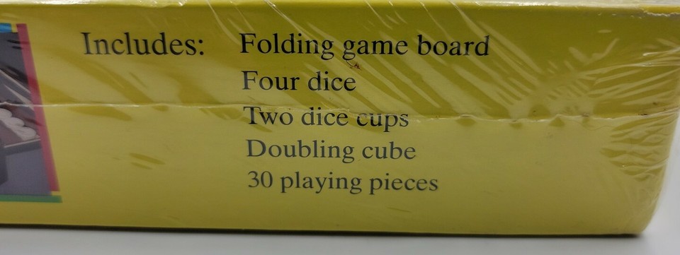 Backgammon Prestige Pavilion Vintage Board Game - 1992 - NEW & Sealed ...