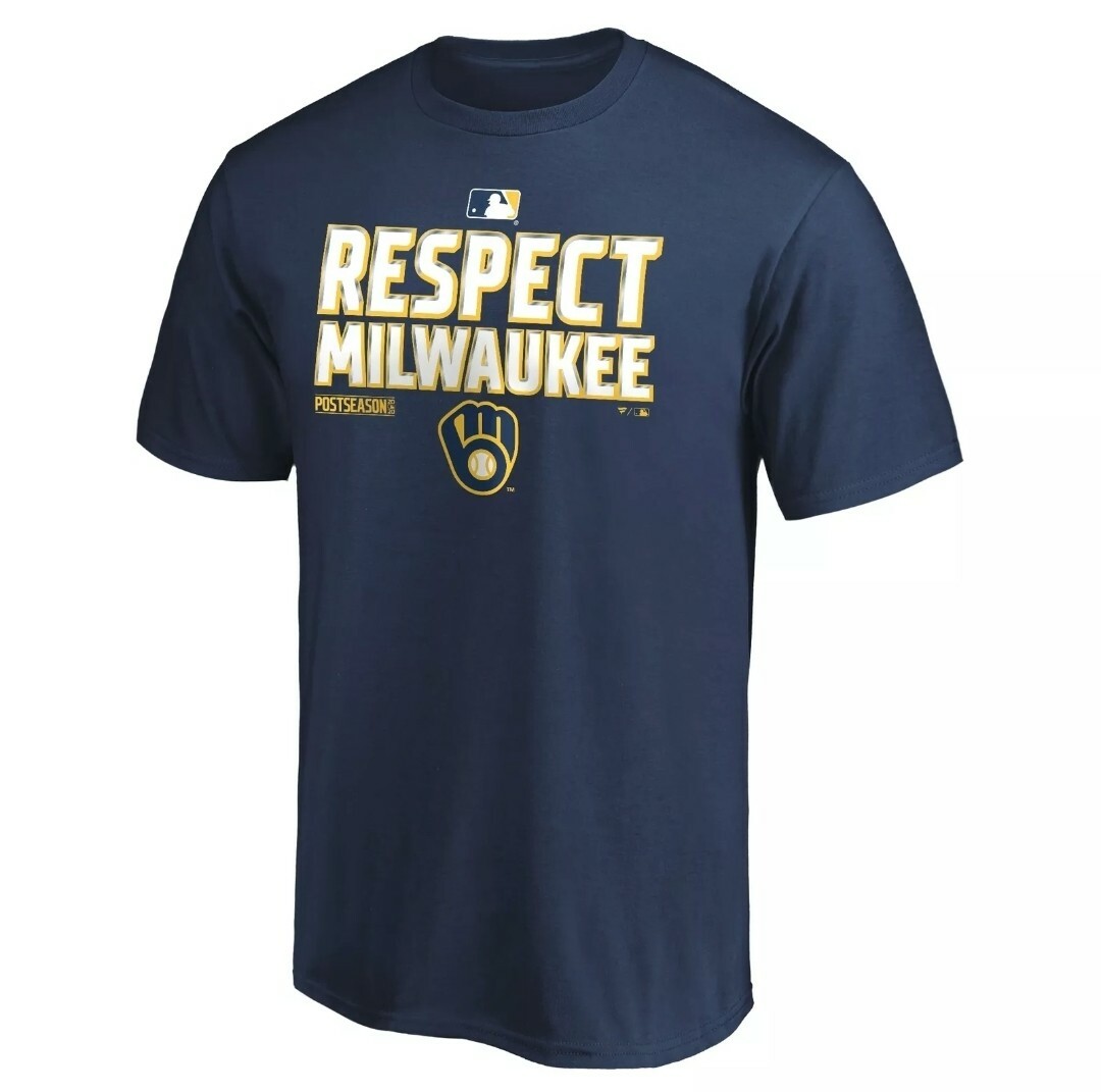 Fanatics Branded Navy Milwaukee Brewers 2020 Postseason Locker Room Men ...