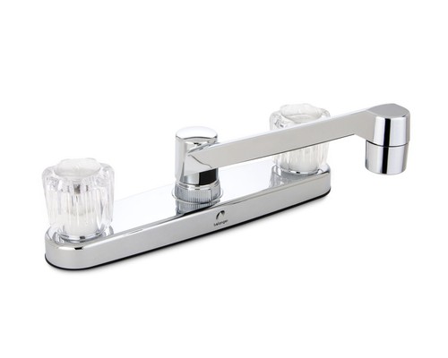 B1816-20 Dual Handle Kitchen Faucet, Polished Chrome | eBay