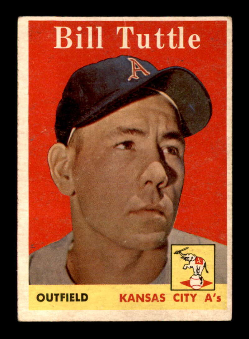1958 Topps #23 Bill Tuttle VG/VGEX X2666749 | eBay