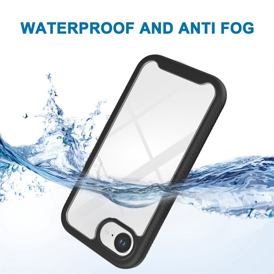 iPhone 16e 2025 Case - 360° Full-Body Protection with Front Screen Film ...
