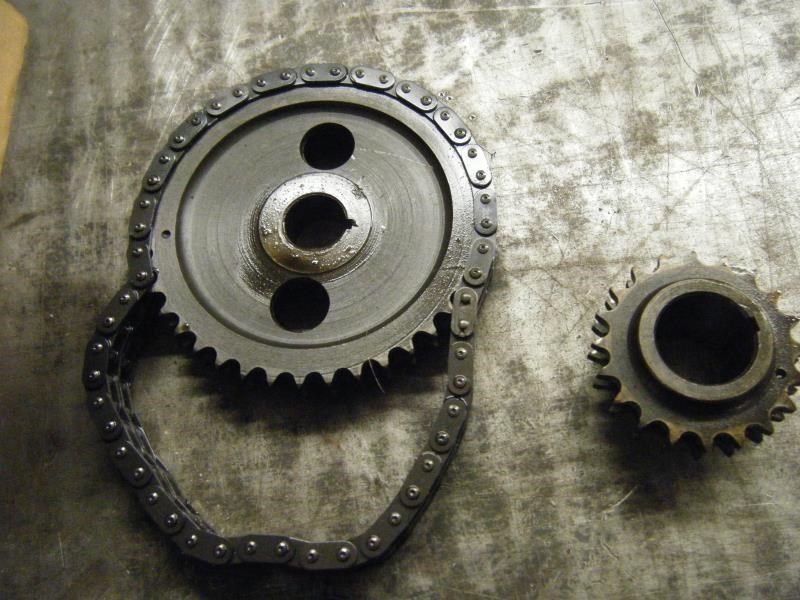 65 MGB TIMING GEARS CHAIN MISC 3 BOLT MAIN OLD 14988 | eBay