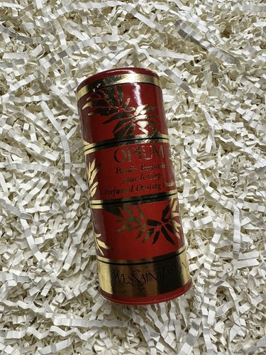 Vintage OPIUM Yves Saint Laurent (Mostly Full)Women Perfumed Dusting ...