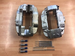 Land Rover Defender Front Brake Calipers With Pins & Bolts for Vented ...