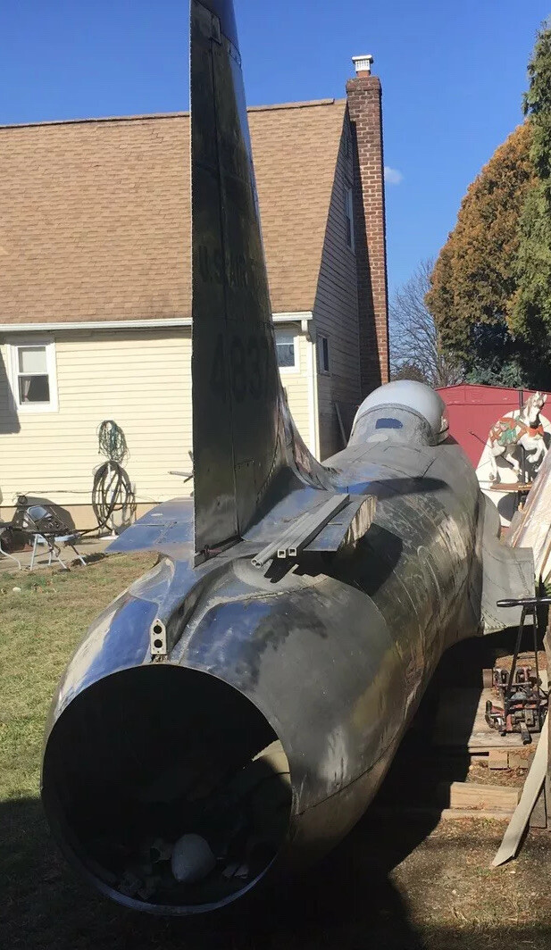 Anyone want a vintage Lockheed F94 fighter jet to display in their ...