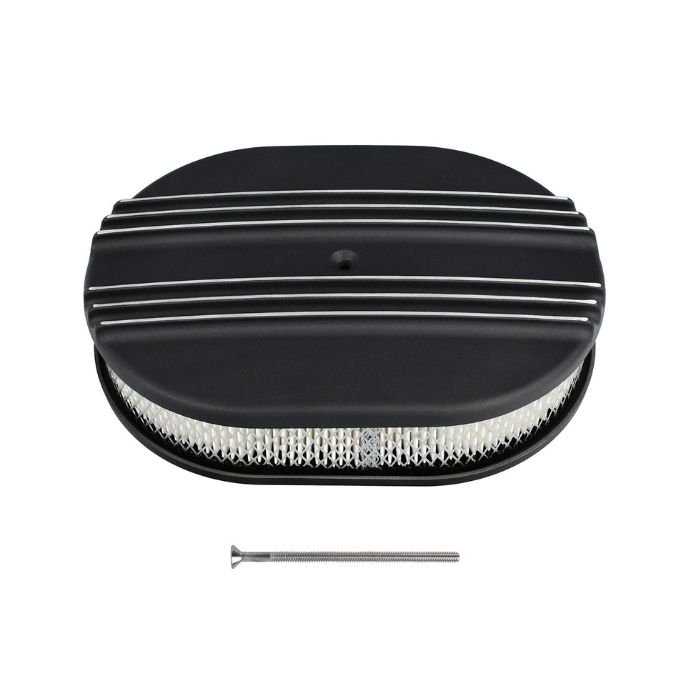 For SBC Chevy Vortec 5.0 5.7 350 87-97 Short Finned Valve Cover &12 ...