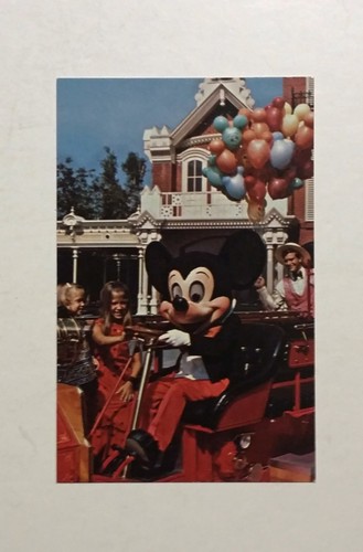 Vintage Postcard : Disney World Mickey Mouse (70s?) | eBay