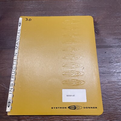 Manuals & Books - Systron Donner Model