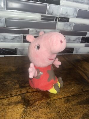 TY Beanie Baby Peppa Pig: Muddy Puddles Peppa - 6in. Stuffed/Plush | eBay
