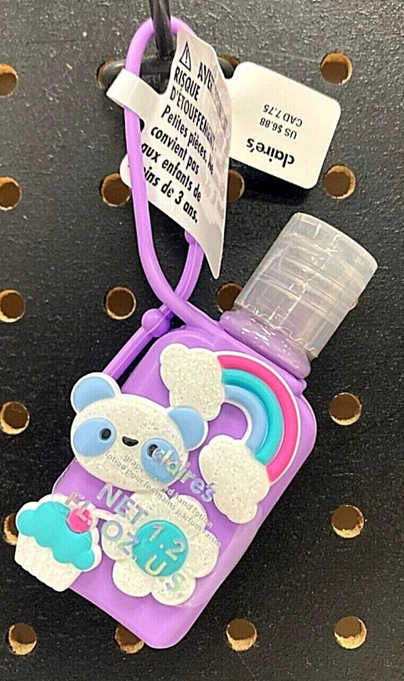 Claire’s Cute Hand Lotion w/Silicone Holder Choose Bear Rabbit Unicorn ...