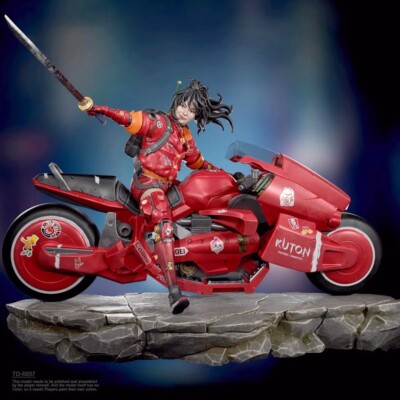 1/24 resin figures model Speed Motorcycle Girl 3D Printing unassembled ...