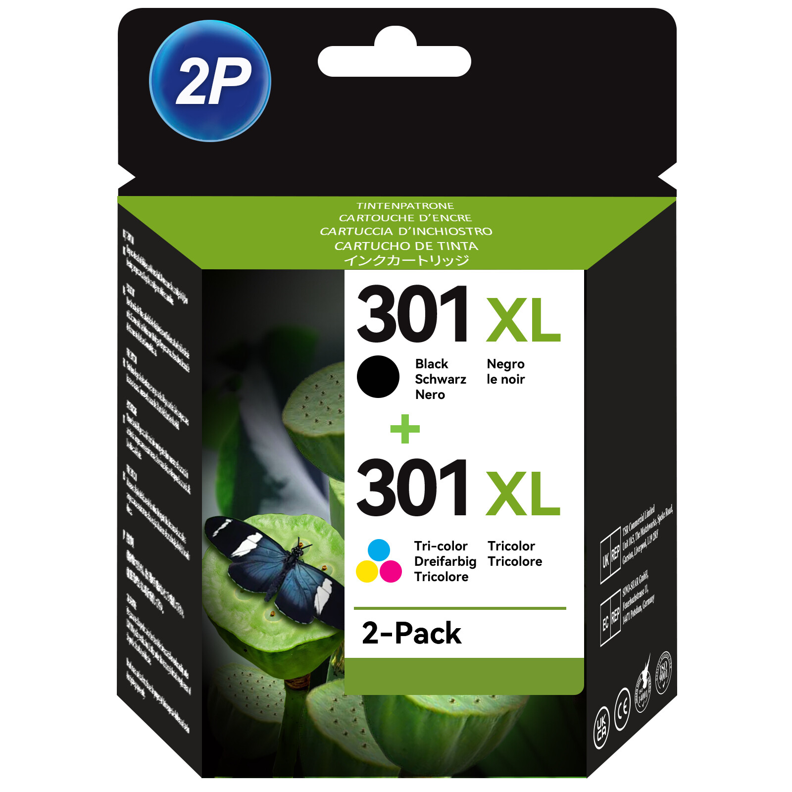 Für HP 301XL Multipack Patronen Tinte OfficeJet 2620 4630 4632 2622 ...