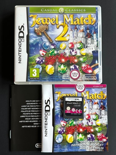 Nintendo DS Game - Jewel Match 2 - French - Complete | eBay Australia