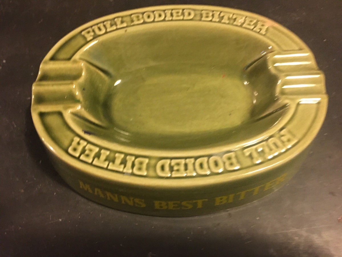 Used Ashtray Large Mid Century Modern Red California Art Pottery