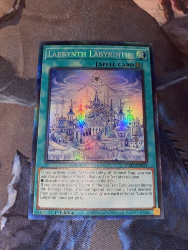 Yu-Gi-Oh! TCG Labrynth Labyrinth Tactical Masters TAMA-EN021 1st ...