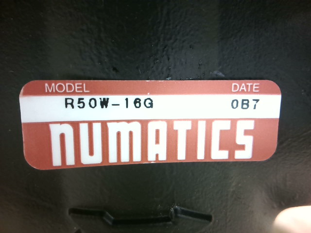 Numatics R50W-16G Regulator High Flow Pilot Operated 2" Ports - for ...
