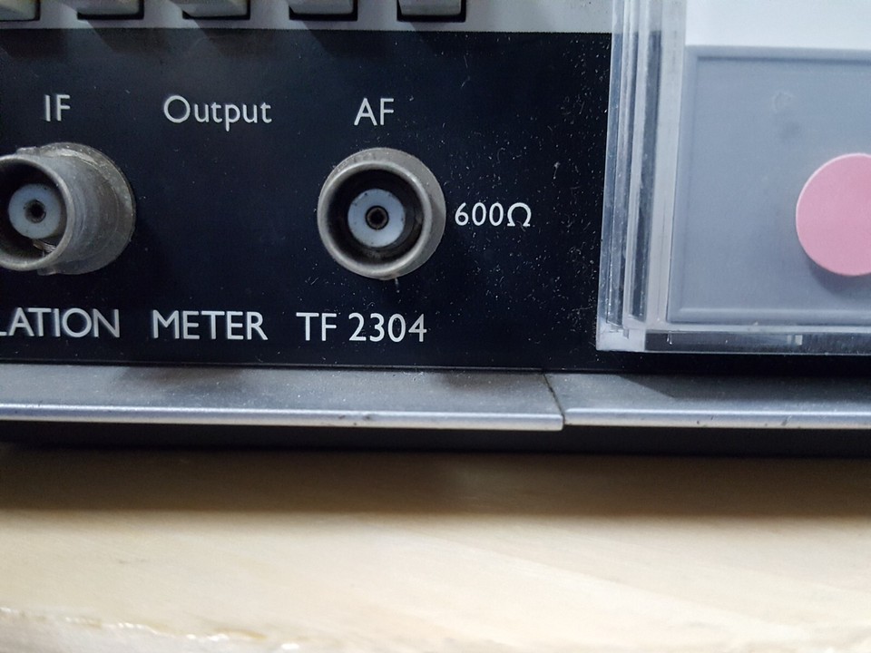 MARCONI TF2304: FM/AM Modulation Meter, As-is (063) | eBay
