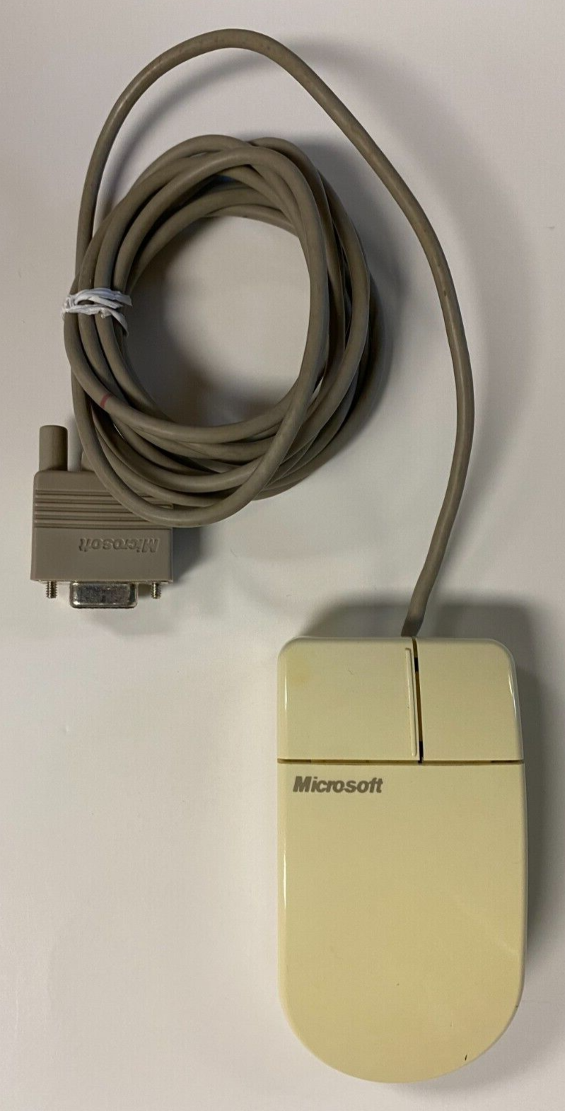 VINTAGE MICROSOFT SERIAL PS2 COMPATIBLE 2BUTTON MOUSE C3K5K5COMB | eBay