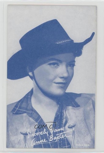 1940-60 Exhibit Western Stars Blue Anne Baxter z6d | eBay