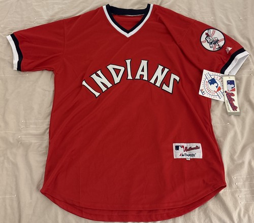 Vintage Majestic Cleveland Indians Jersey Size: 50 Chief Wahoo ...