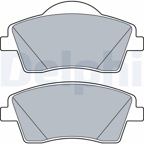 BRAKE PAD SET DISC BRAKE LP3528 FOR VOLVO B3154T10/3154T9/3154T5/3154T7 ...