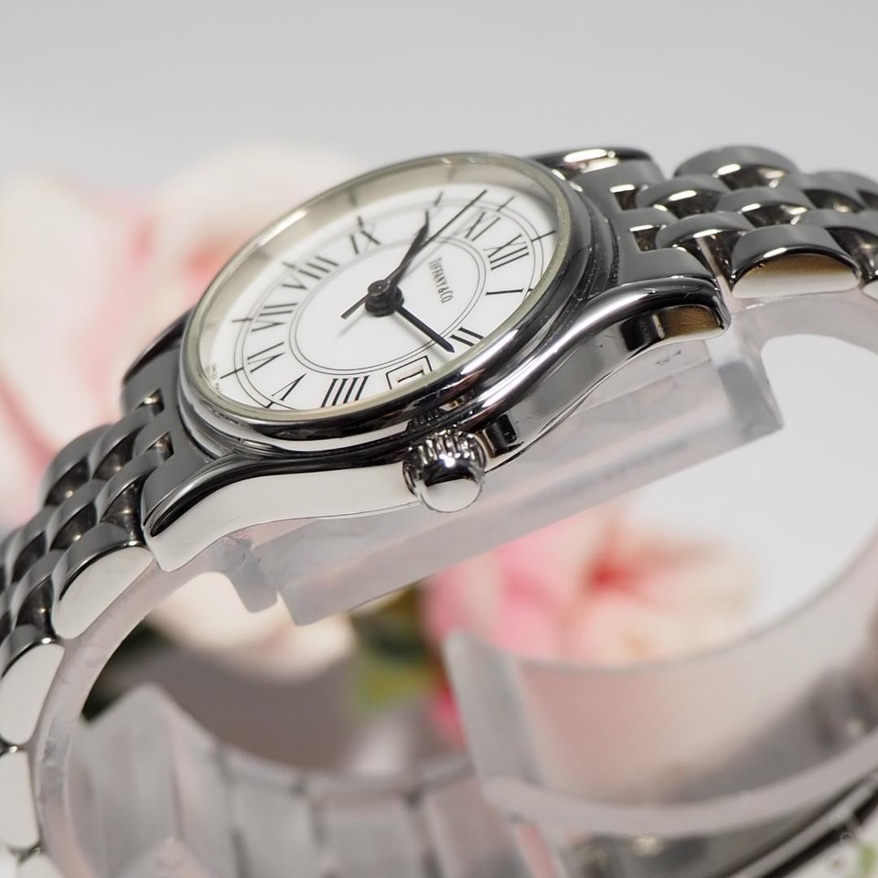 Good Condition Tiffany TIFFANY&CO Classic Date Watch TIFFANY,17375 | eBay