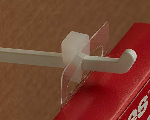 Peg Hook Stoppers, Inventory Control Clips to Help Keep Merchandise 200 ...