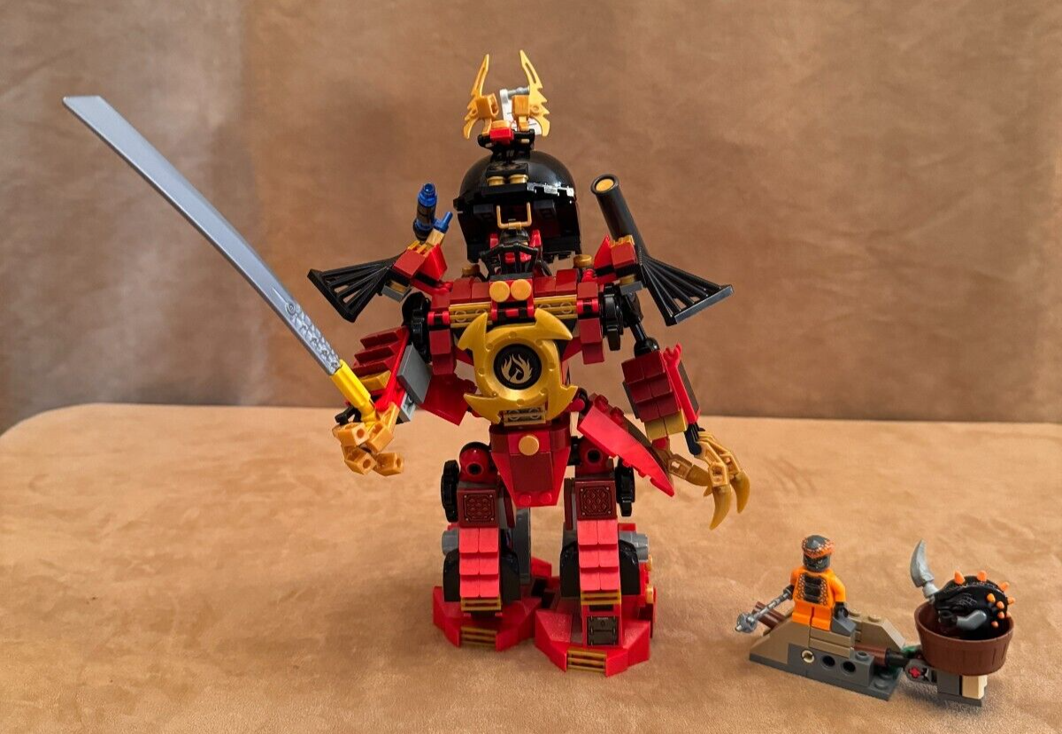 9448 LEGO Complete NINJAGO: Samurai Mech with all minifigures rise of ...