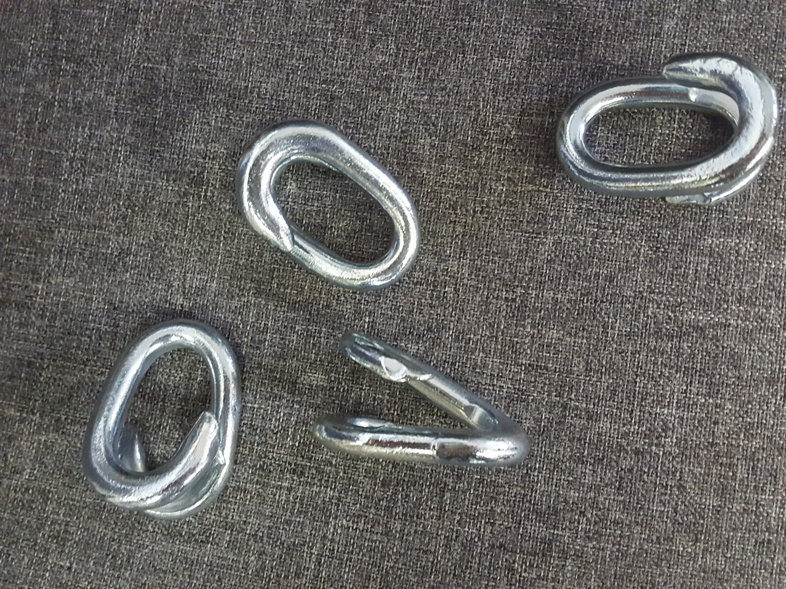 Repair Lap Link 3/8 x 1-5/8 Zinc Plated ( Lot of 10 ) | eBay