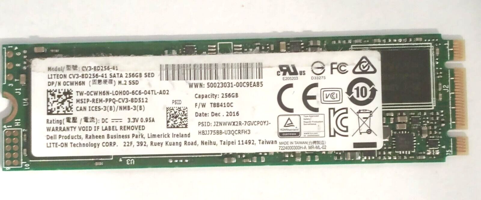 Liteon CV3-8D256-41 256B M.2 SSD for sale online | eBay