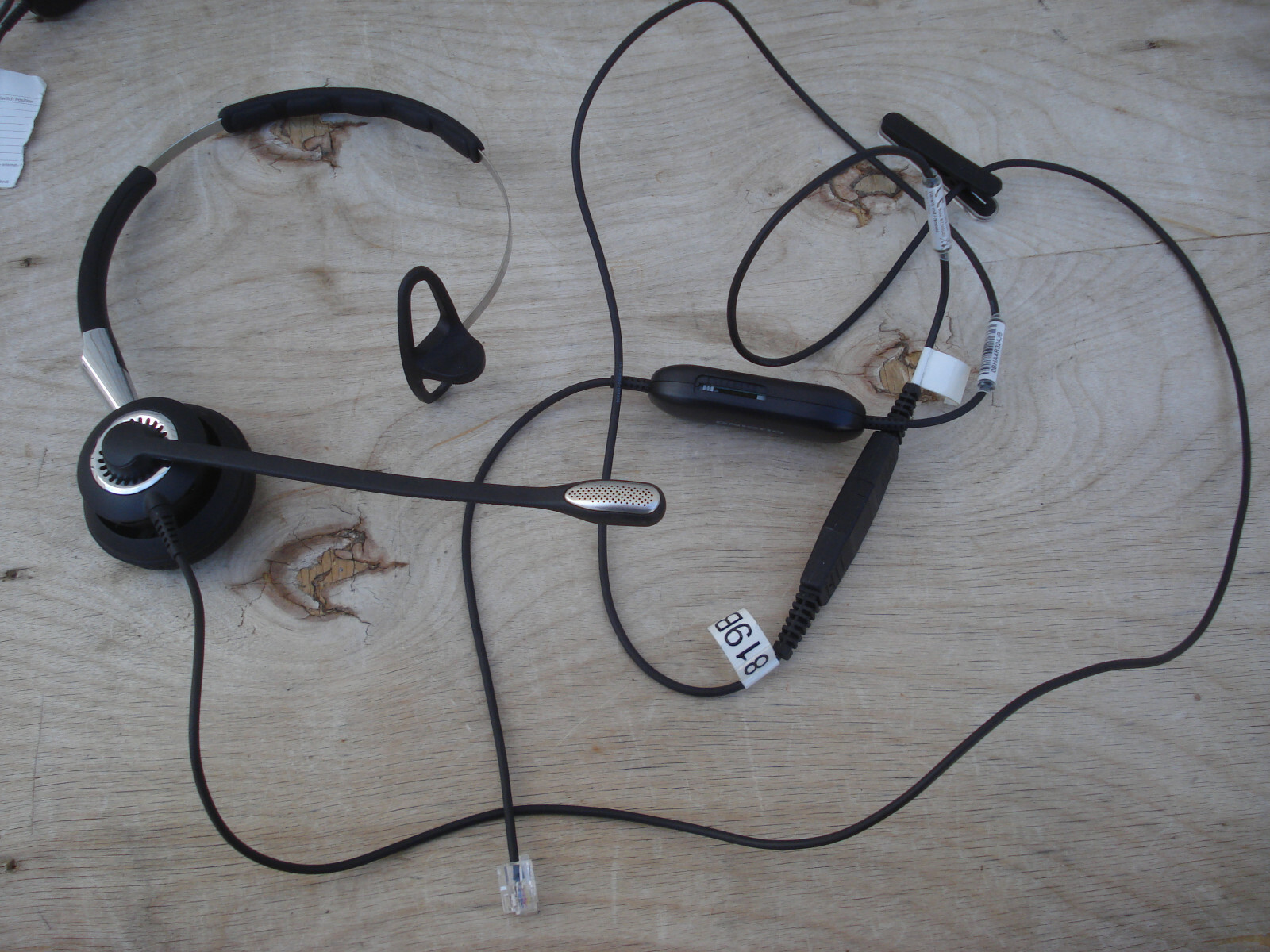 Lot of 5 GN Netcom Jabra GN2420 BIZ2400 Monaural Wired Headsets 2403 ...